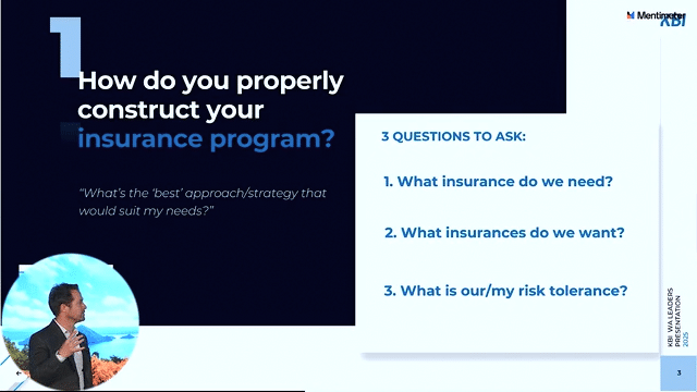 WA Leaders - Insurance and Risk Transfer: What Really Matters